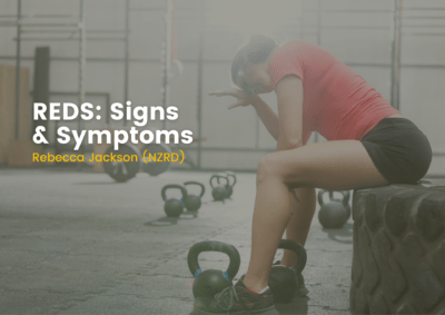 REDS: signs and symptoms that you could be underfuelling for health and ...